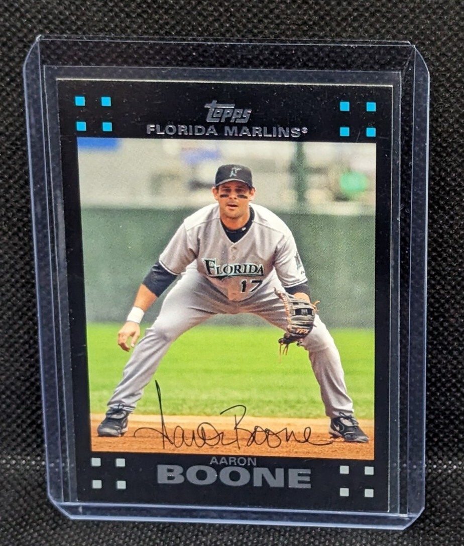 Aaron Boone 2007 Topps #499 Florida Marlins | eBay