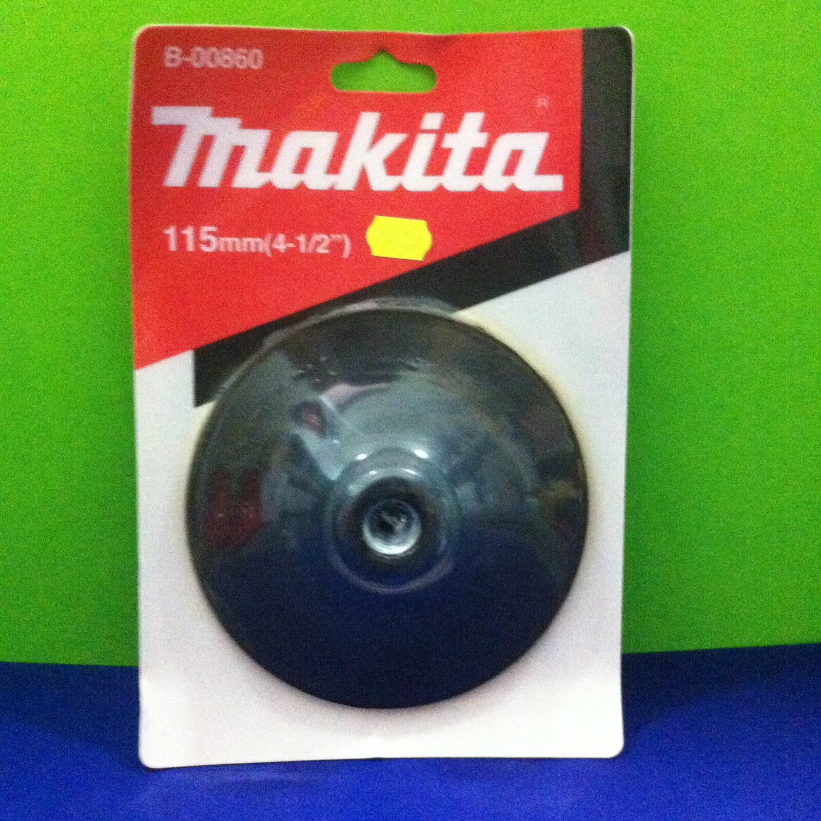 Makita B-00860 115mm (4.1/2") Rubber Pad and Lock Nut (14mm x 2mm ...