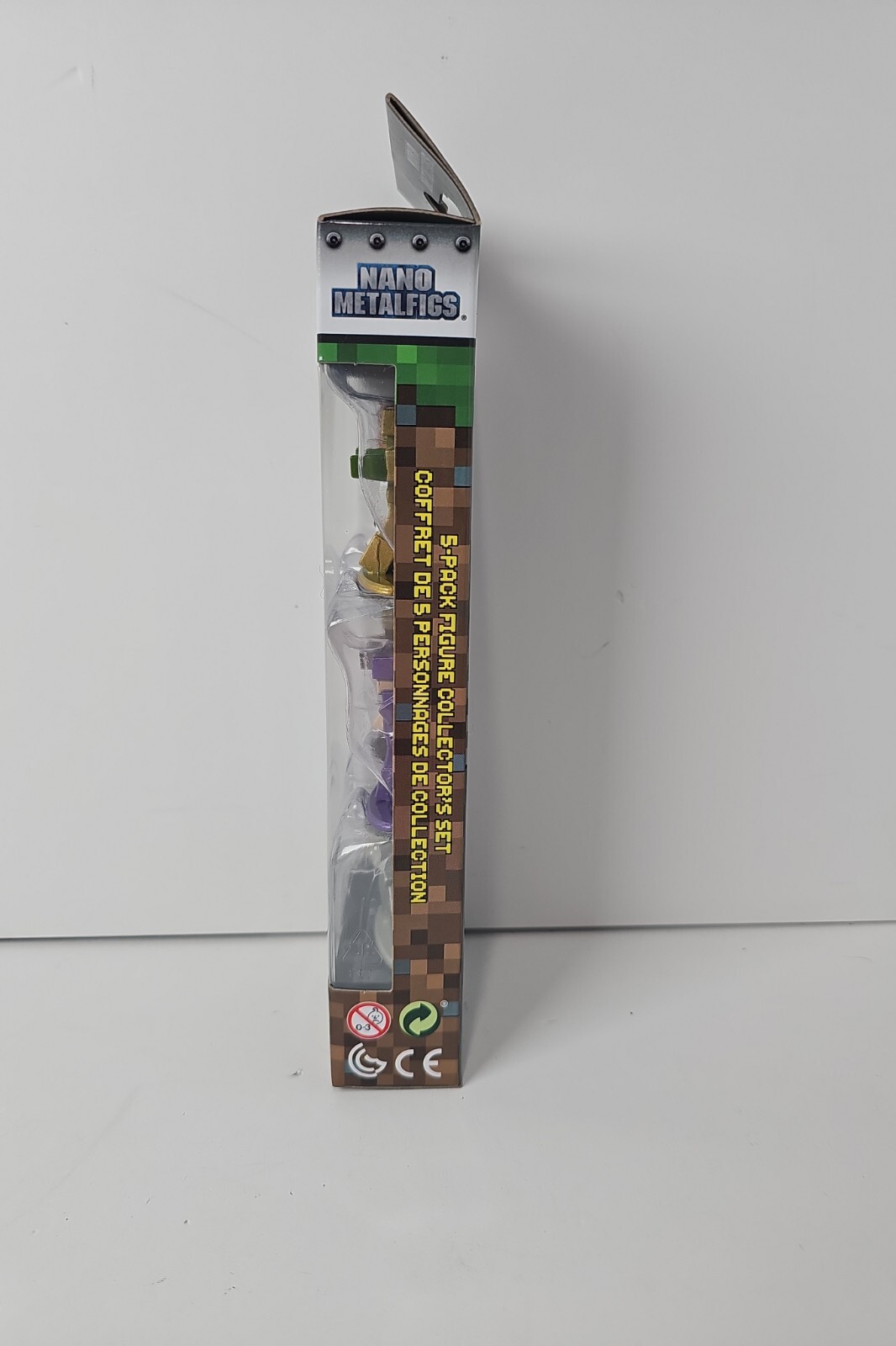 MINECRAFT Nano Metalfigs Diecast Figures Set of 5 #30126 Husky Zombie ...