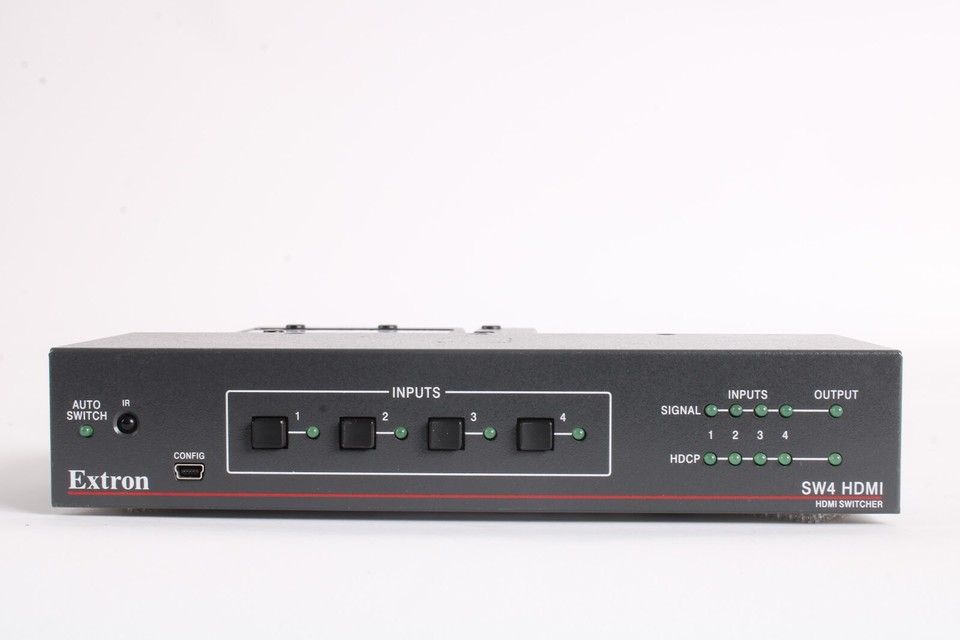 Extron SW4 HDMI with EDID Minder Switcher With Power Supply | eBay