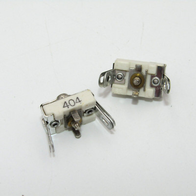 ( 2 PCS ) VARIABLE ADJUSTABLE CERAMIC TRIMMER CAPACITOR 2-70 pF 404 NOS ...