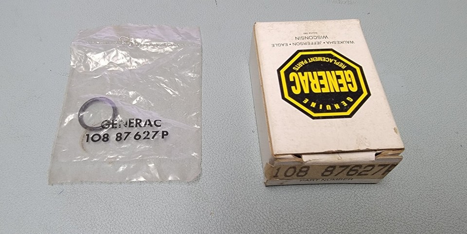 Genuine Generac Replacement Part 10887627P o-ring | eBay