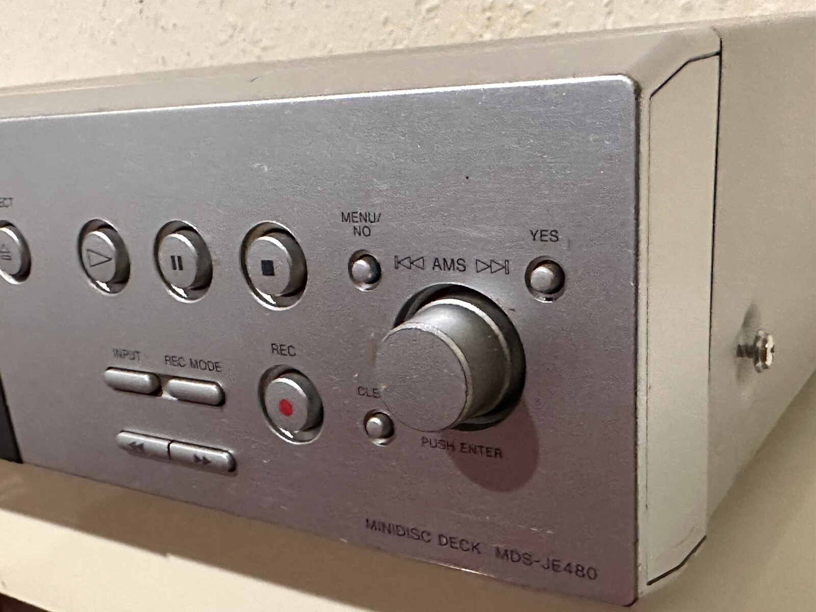 SONY MDS JE480 MINIDISC PLAYER RECORDER | eBay