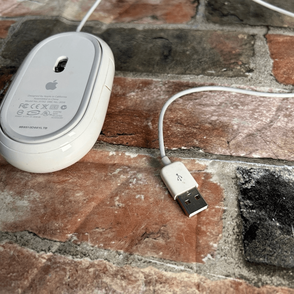 Apple Mighty Mouse Wired- USB Wired Optical Mouse for Computers | eBay