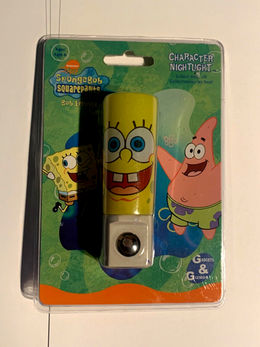 Spongebob Squarepants Night Light 2004 Viacom Nickelodeon Toys Kids ...