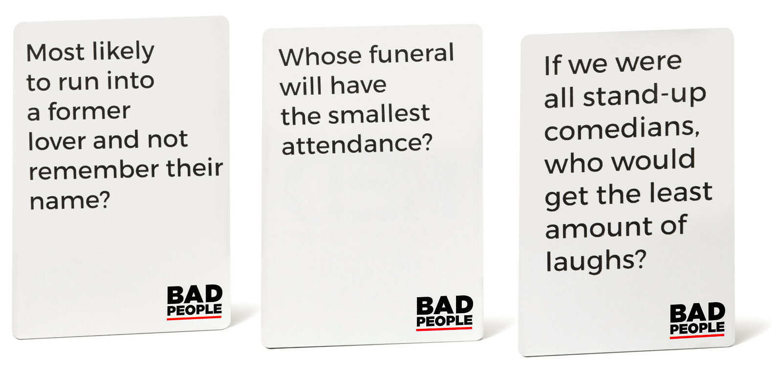 BAD PEOPLE - The Adult Party Game + The After Dark NSFW Expansion Pack ...