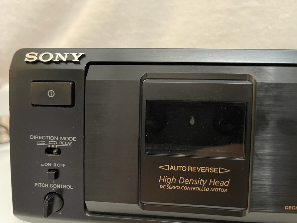SONY TC-WE435 Dolby Dual Cassette Deck Player Recorder - For Parts | eBay
