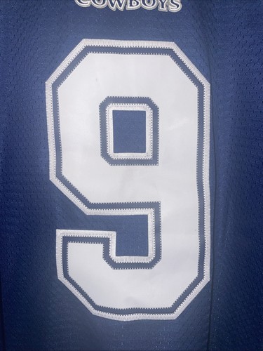 Romo #9 On Field Dallas Cowboys Reebok NFL Authentic Stitched Jersey ...
