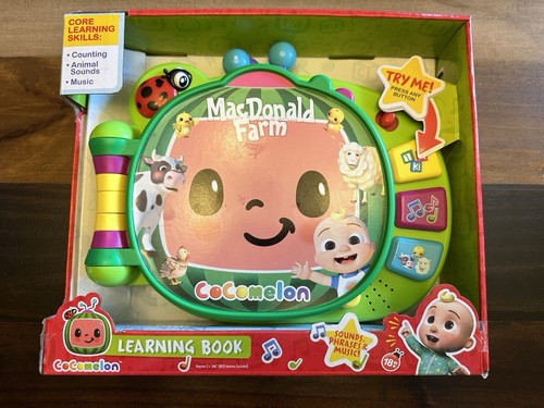 Cocomelon MacDonald Farm Electronic Musical Learning Book Counting ...
