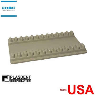 PLASDENT Instrument Mat-Large, GRAY 7-1/2in x 4in , 12 Instruments ...