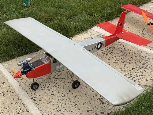 50 Inch Wingspan RC Plane Frame with Gas Engine | eBay
