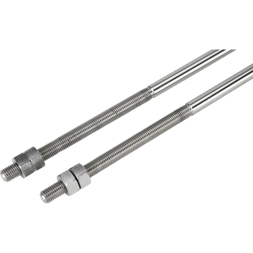 Speedway Motors 1932-1936 Ford Hotrod Stainless Radiator Support Rods ...