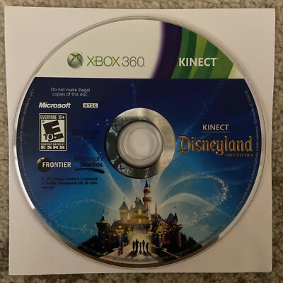🔥 Kinect Disneyland Adventures (Kinect Xbox 360) VG Disc Only. See ...
