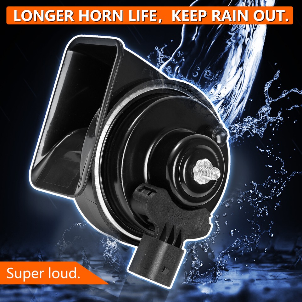 2Pcs Snail Horns High Low Tone 12V 400Hz-500Hz For BMW F30 F31 F34 F32 ...