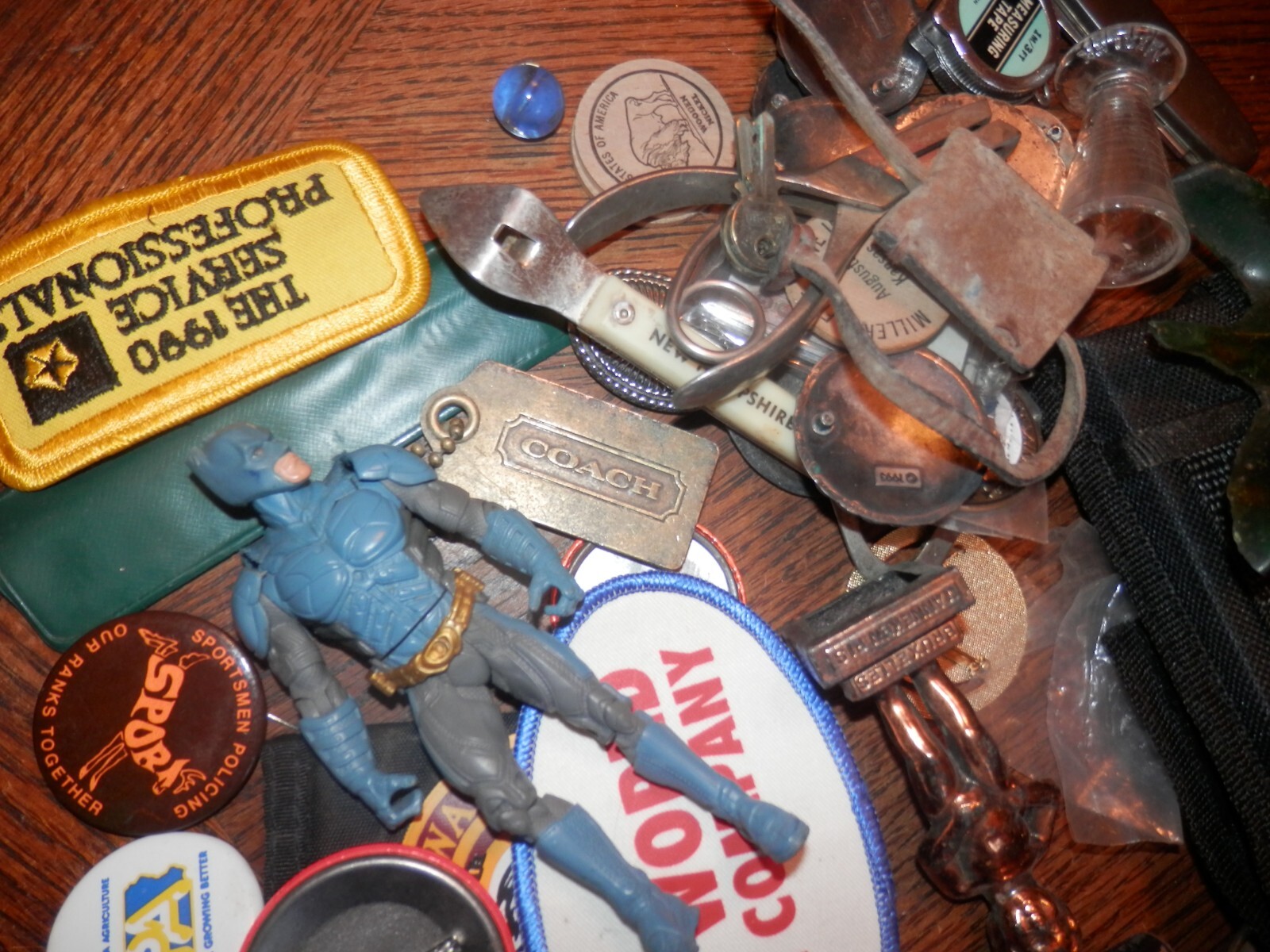 Vintage Items Junk Drawer Finds, Estate Sale Lot, Lot 34, Miscellaneous ...