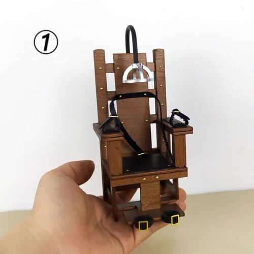 1/6 Guillotine Electric Chair SM Wood Props Scene For 12'' Action ...