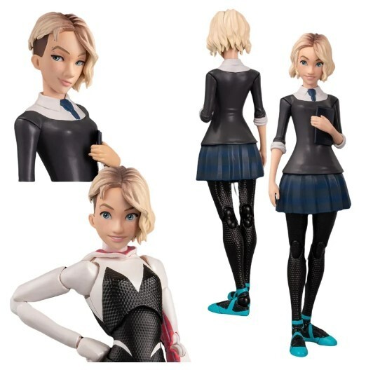 Spider Gwen Spider-Verse Stacy Action Figure Model S.H.Figuarts ...