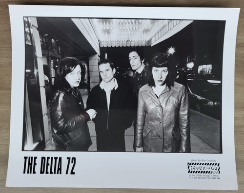 The Delta 72 Touch and Go Records Press Photo American alternative band ...