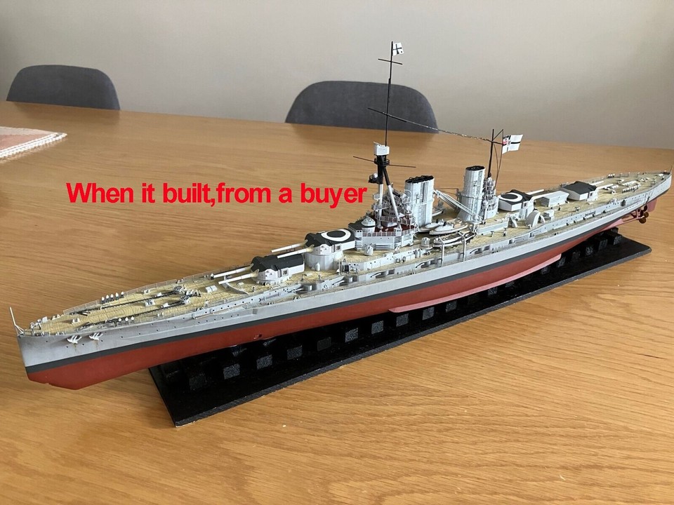 3D Printed 1/350 WWI SMS Mackensen class Battlecruiser (full hull) | eBay