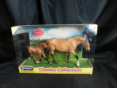 BREYER - MEALY BAY DARTMOOR PONY & LIGHT BAY DARTMOOR FOAL | eBay