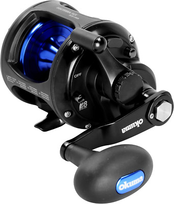 Solterra SLX Single Speed Levelwind Lever Drag Saltwater Trolling Reel ...