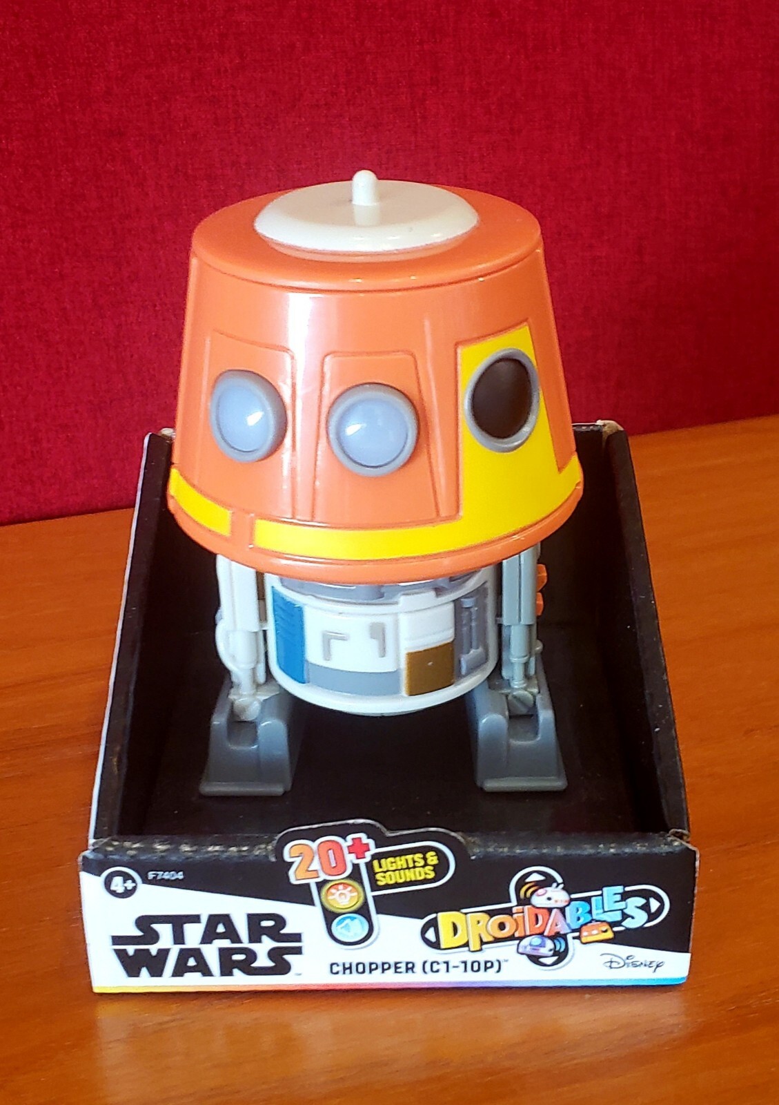 New Star Wars Droidables CHOPPER C1-10P 4" Mini Droid with 20 Lights ...