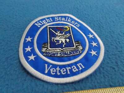 NIGHT STALKERS VETERAN PATCH - MINT - 4 INCH | eBay