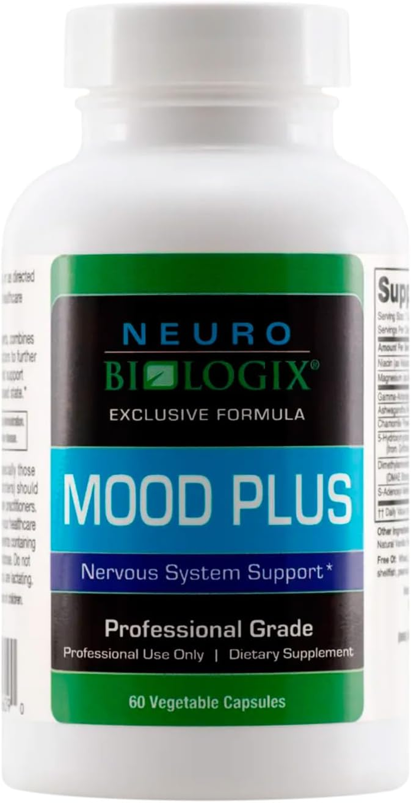 Neurobiologix Mood plus - Mood Support Supplement, Stress Relief and ...