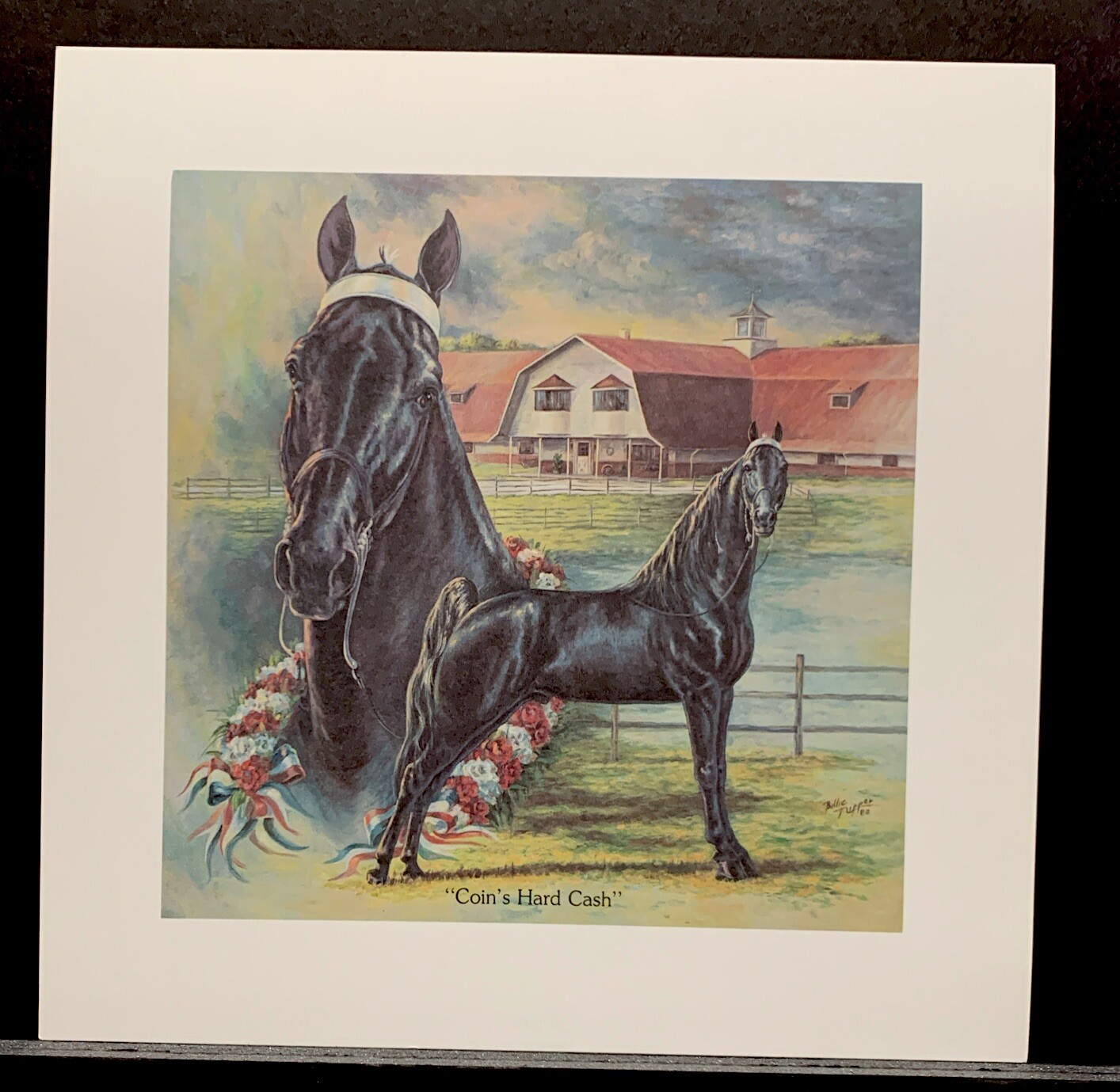 Billie Nipper Miniature Print “Coin’s Hard Cash” Tennessee Artist ...