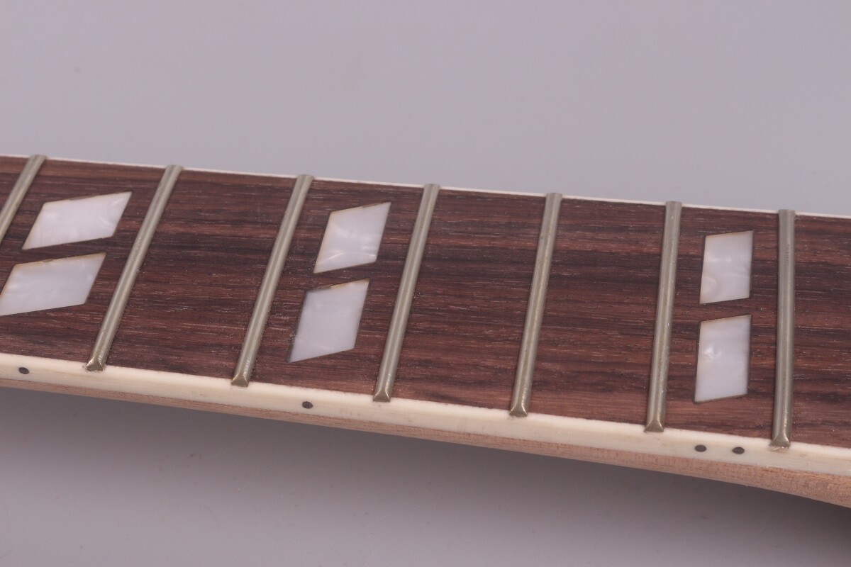 New Guitar neck 22 Fret 24.75inch Rosewood Fretboard Diamond Inlay Bolt ...