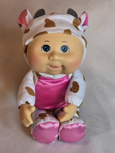Cabbage Patch Kids Doll Cuties Barnyard Friends Clara Cow 10" Tall Blue ...