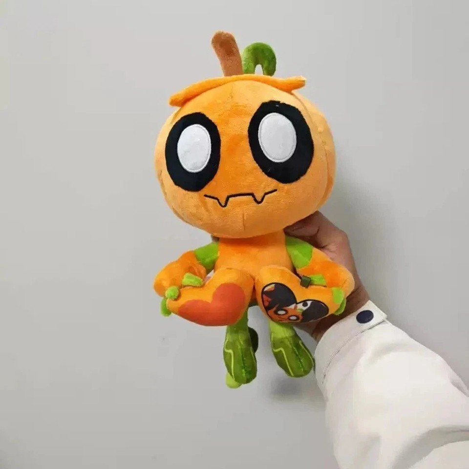 Cute Dandy’s World Gourdy Plush Toy– Pumpkin Stuffed Doll XMAS Game ...