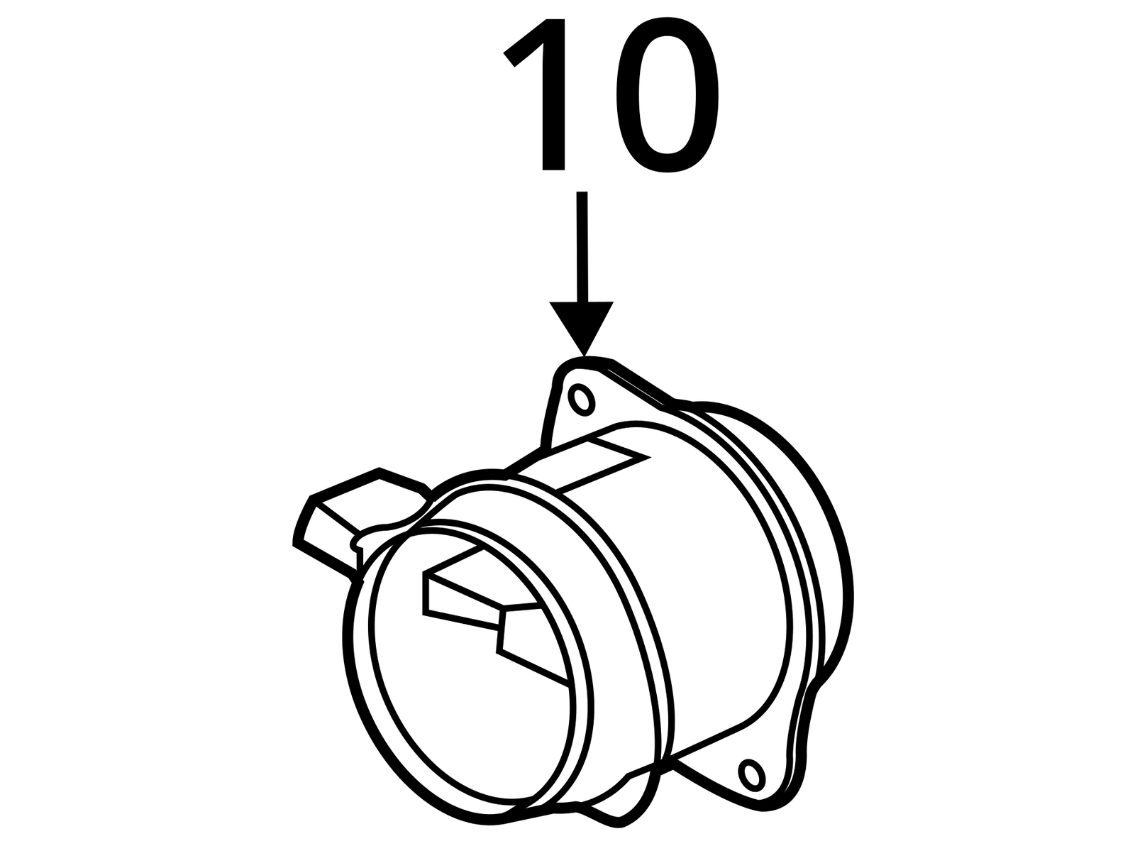 2009 Cadillac CTS Mass Air Flow Meter Sensor MAF OEM 161K Miles ...