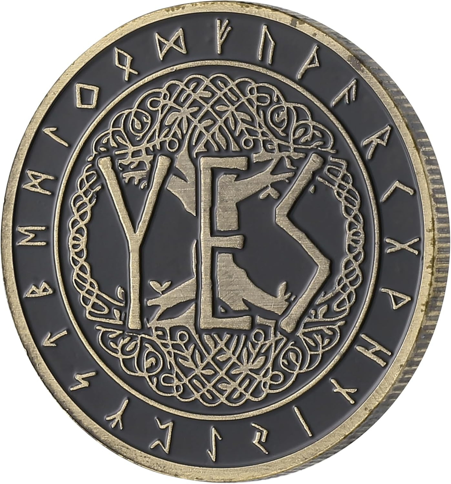 Yes No Decision Coin, Decision Maker Coin, Yes No Coin, Lucky Coin ...