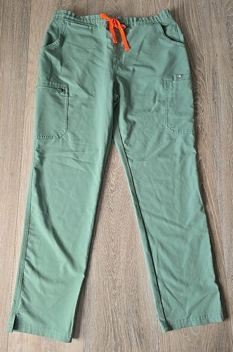 FIGS Scrubs Jade Yola Straight Leg Scrub Pants Size Large | eBay