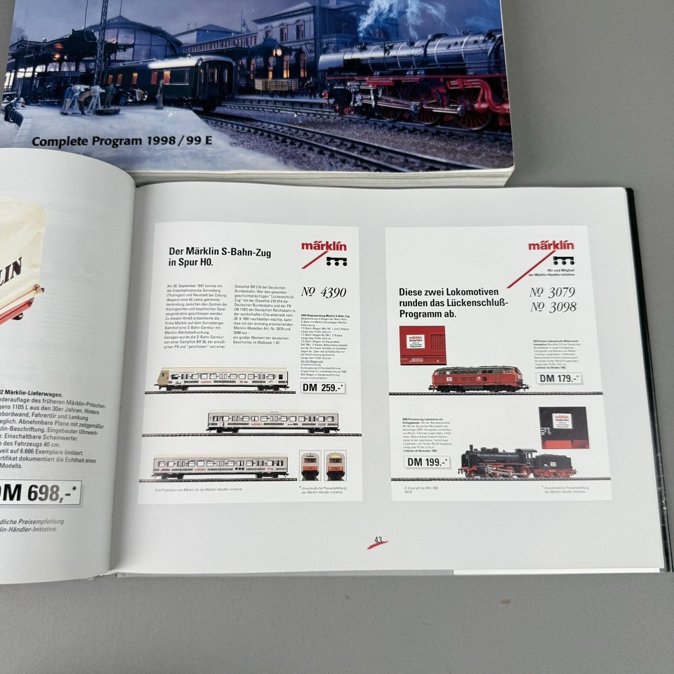 Marklin Complete Program 1998/99 and Marklin Dokumentation 1990-94 | eBay