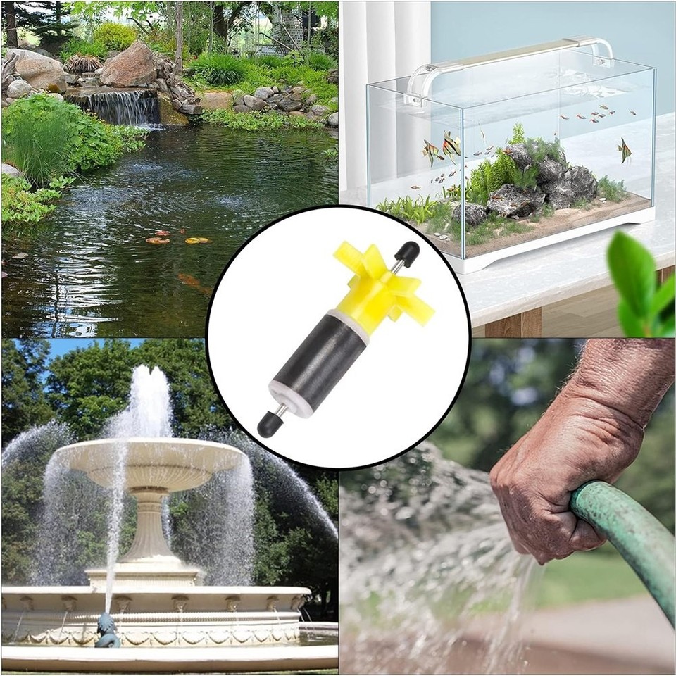 For Engraving Machine Water Pump Impeller Silent Aquarium Garden ...