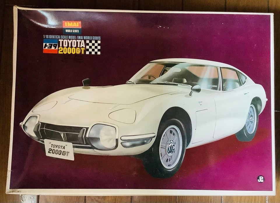 Plastic Model 1/16 Plastic Model Imai Toyota 2000GT Unassembled Motorize Vinta | eBay