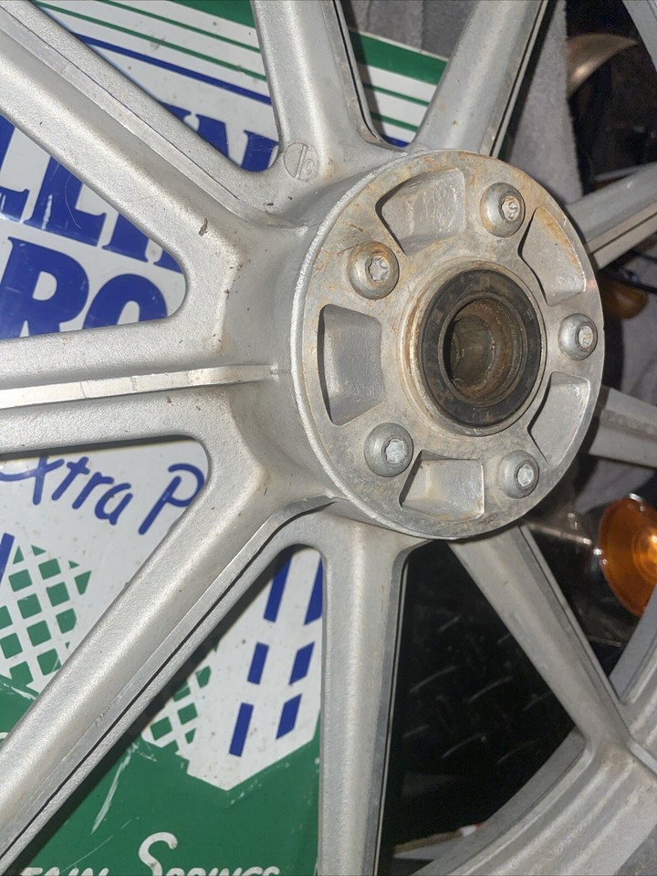 OEM Harley-Davidson 9 Spoke 19" Mag Front Wheel for 78-95 XL, FXR 43499 ...