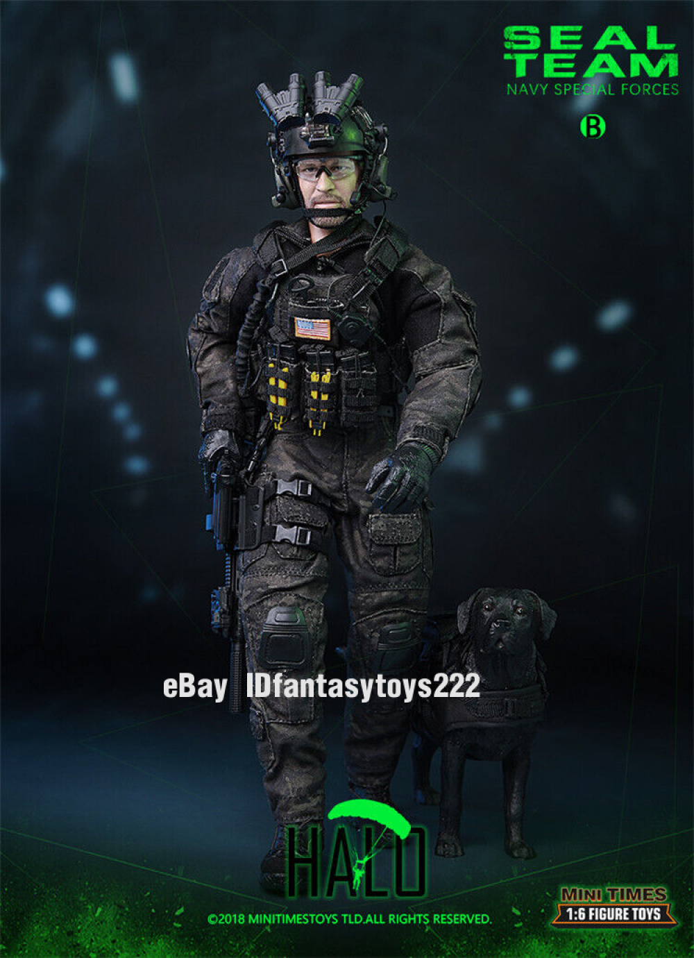 Minitimes Toys 1/6 M013 US Navy SEAL Team Special Forces Action Figure ...