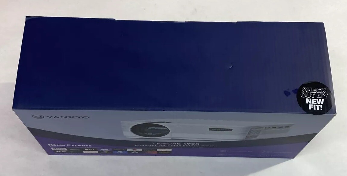 Vankyo Leisure 470R 1080P Portable Home Theater Projector Roku Media ...