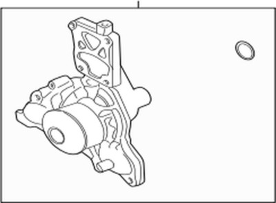 1300A012 Mitsubishi Water pump kit 1300A012, New Genuine OEM Part | eBay