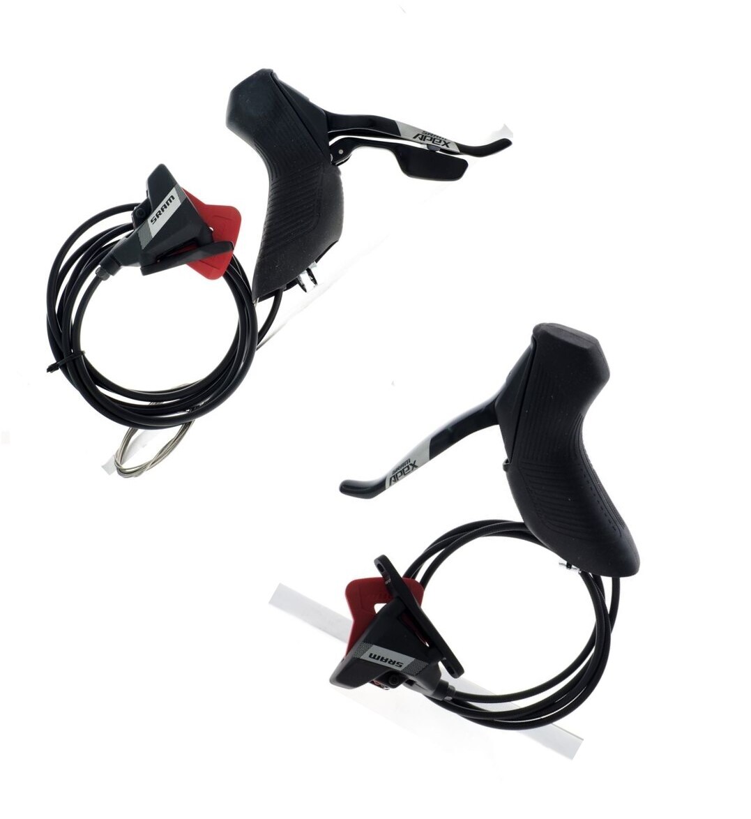 SRAM APEX 1x12 XPLR Mechanical Brake/Shifter w/FlatMount Disc Brake ...