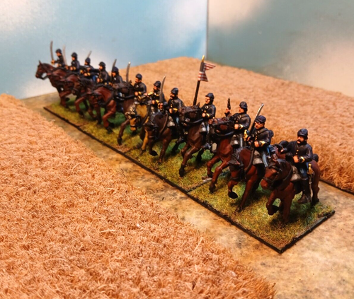 Perry miniatures, American civil war, 12 union Cavalry (painted) | eBay
