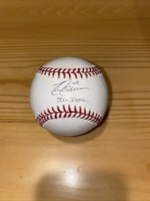 TODD JONES SIGNED AUTOGRAPHED RAWLINGS OMLB BASEBALL TIGERS ASTROS 300 ...