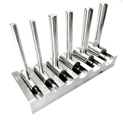 Swage Block U-Channel Steel Forming Dapping Metal Block w/ Hammer ...