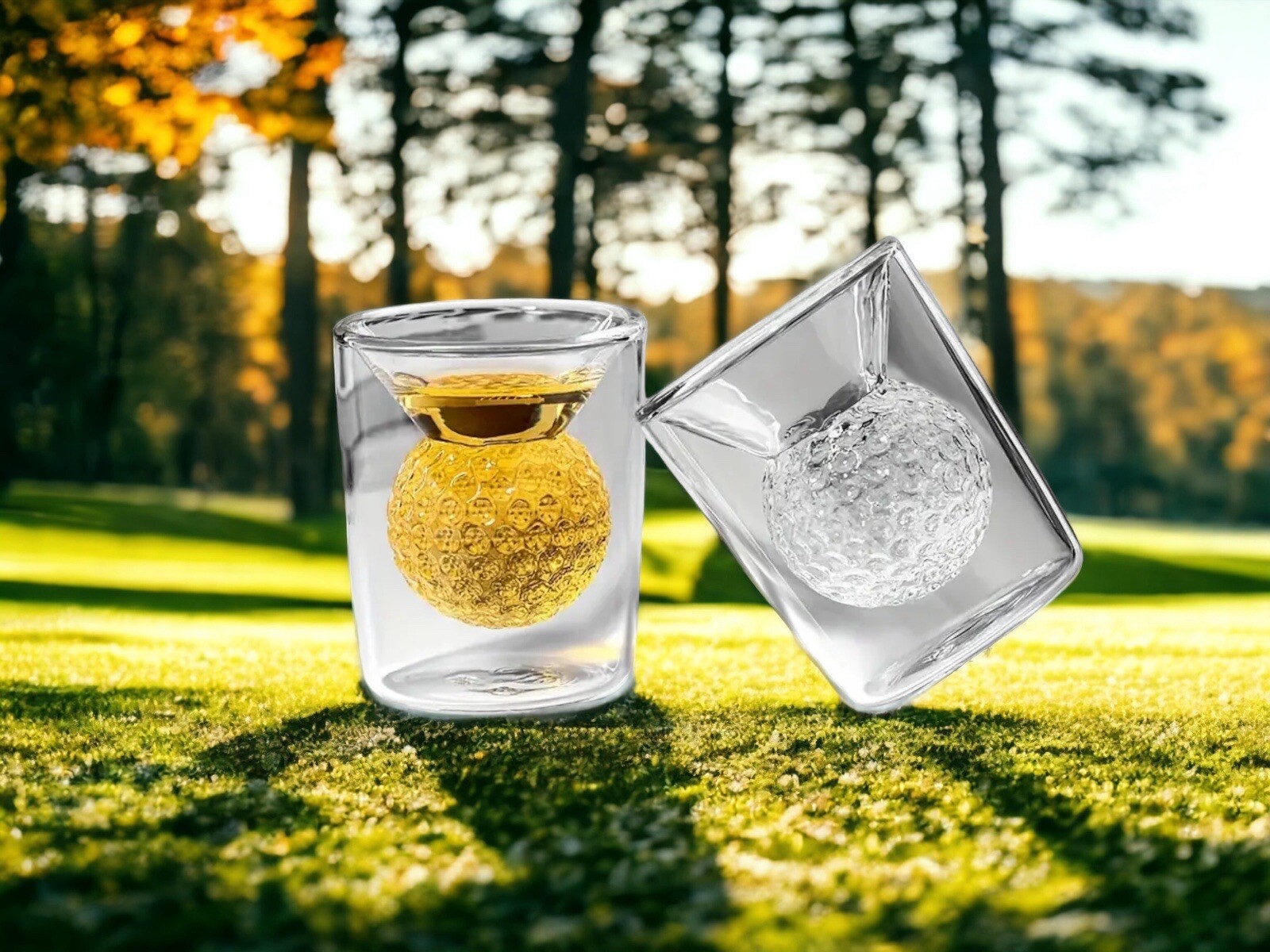 Whiskey Golf Shot Glass - Gift For Dad, Groomsmen, Golfer | eBay