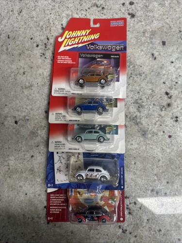 Johnny Lightning Volkswagen Beetle Lot Of 5Cars | eBay