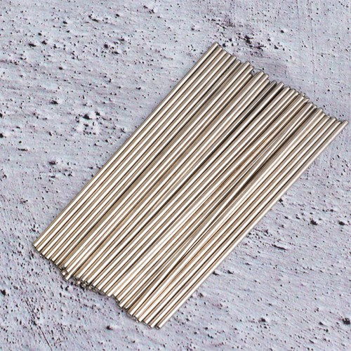 50Pcs Silver Toy Car Wheels Axle Kit Accessories for DIY Crafts and ...