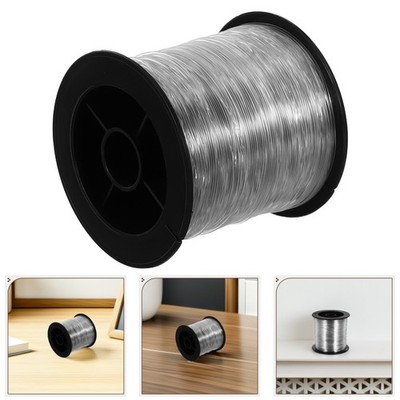 1 Roll Clear Beading Thread: 100m Nylon Jewelry Wire For Making ...